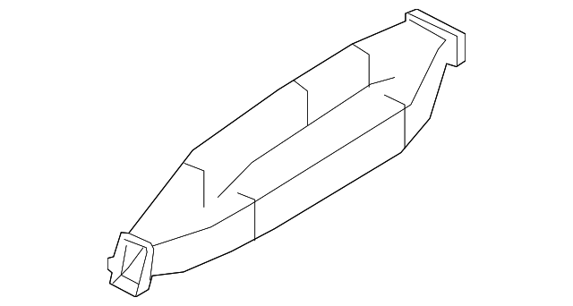 97010-G5000 - Center Duct 2017-2022 Kia | Kia.Parts Store