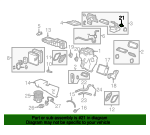 2007-2012 GM Air Conditioning Actuator 20826182 GM | GMPartsDirect.com
