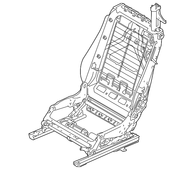 Genuine BMW 52-10-9-118-176 | Seat Frame | FREE Shipping on Most Orders ...