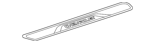 2015-2022 Chevrolet Trax Front Side Door Sill Trim Plate 96965821 GM ...