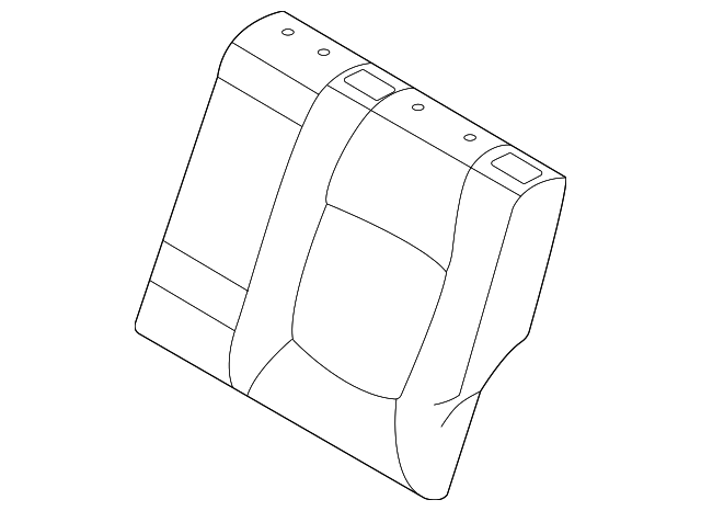 2021-2023 Kia Seltos Seat Back Pad 89350-Q5110 | OEM Parts Online