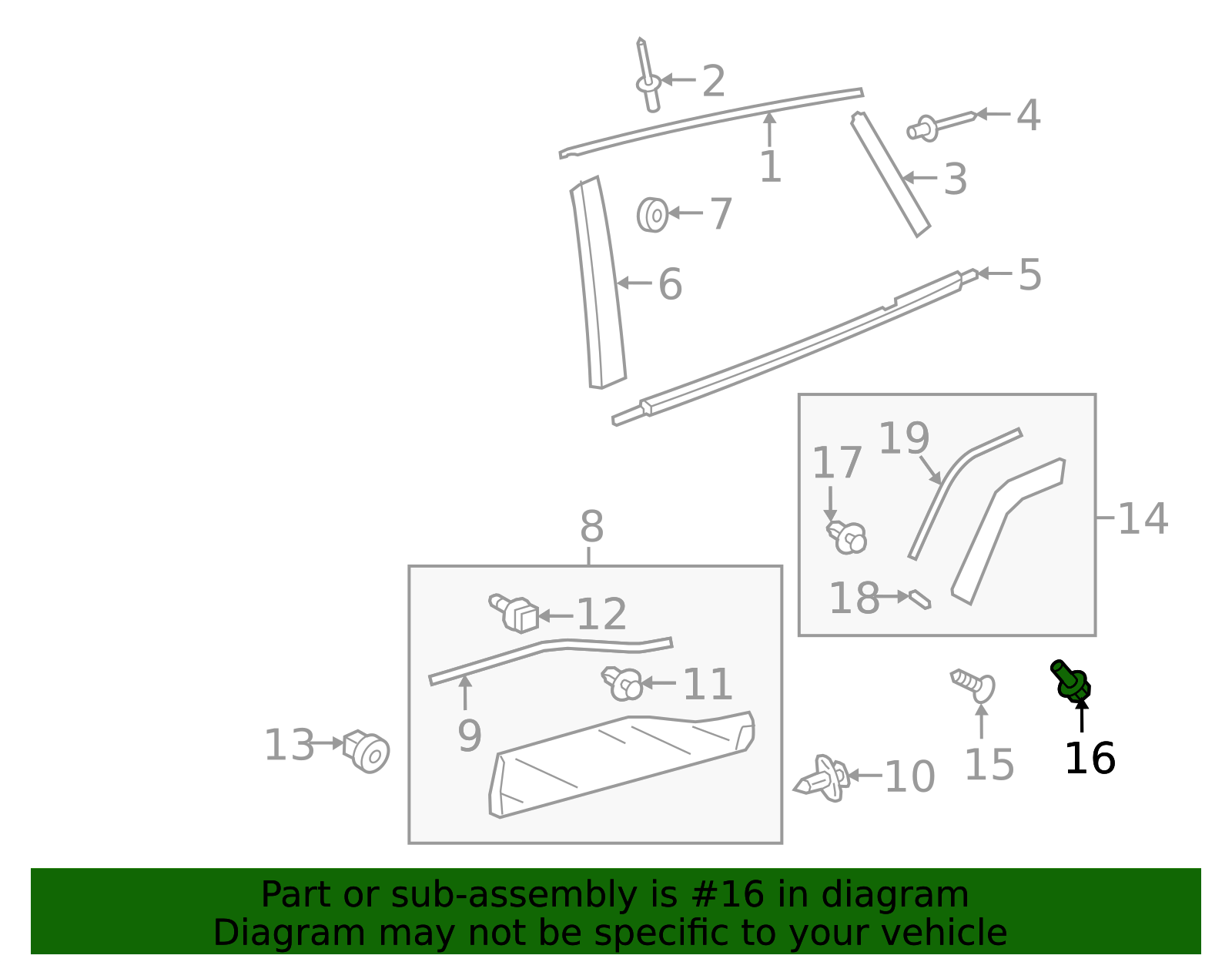 Toyota Bumper Cover Clip Part# 9046705170 | Toyota Of Colorado Springs ...