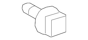 1998-2024 Toyota Lower Molding Retainer 75392-33020 | Toyota Parts Center