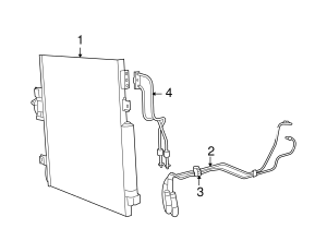 2008-2012 Jeep Liberty Oil Cooler Line 68033238AA | Mopar Depot