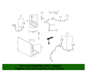 2008-2015 Scion Bolt Cooler 88446-12061 | Toyota Parts Center