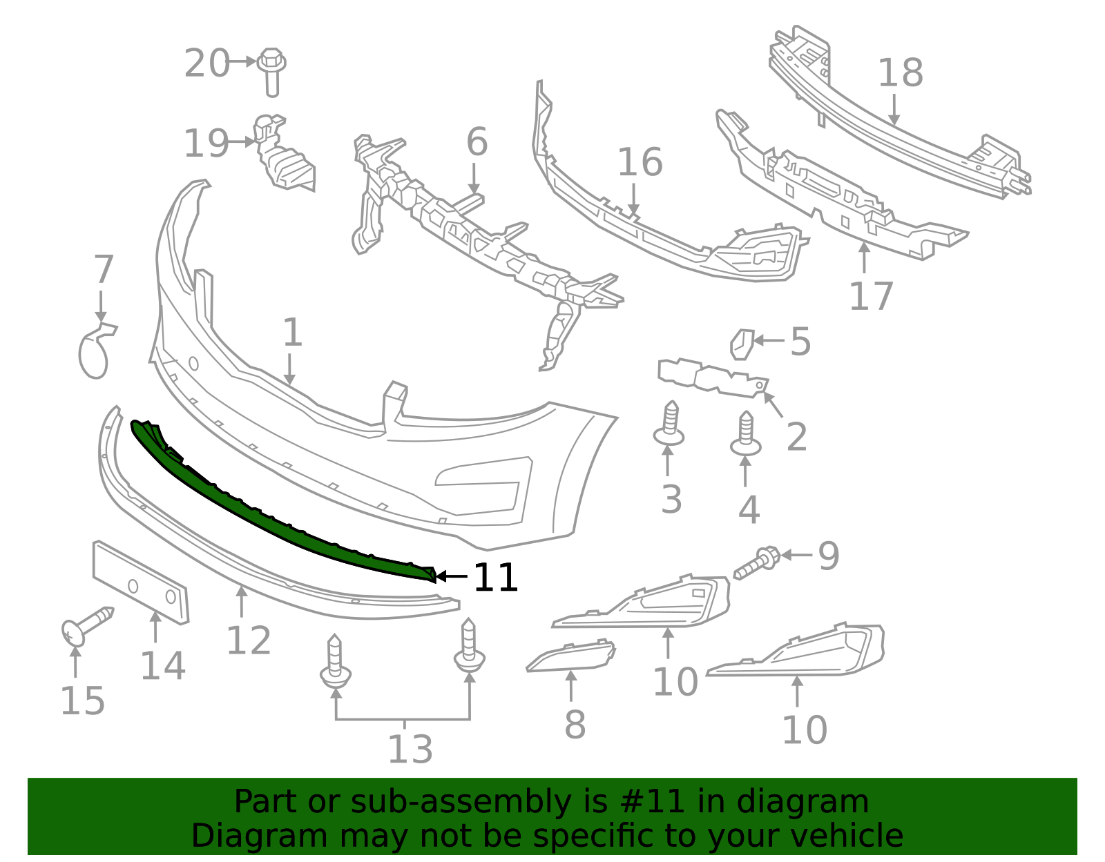 86565-A9NA0 - Valance 2019-2021 Kia Sedona | Kia.Parts Store
