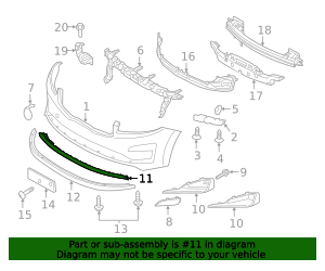 2019-2021 Kia Sedona OEM NEW 2019-2020 Kia Sedona Wagon Long Front ...