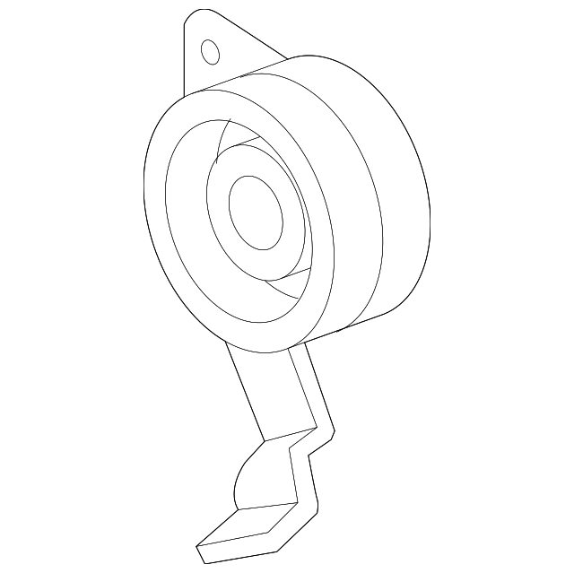 13505-74011 - Idler Pulley - 1987-2001 Toyota | OEM Genuine Toyota Parts