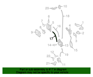 447-760-42-00 - Cable 2016-2023 Mercedes-Benz Metris | Mercedes-Benz ...