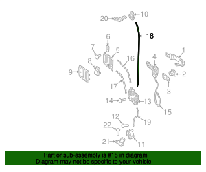 447-760-02-04 - Cable 2016-2020 Mercedes-Benz Metris | Mercedes-Benz ...