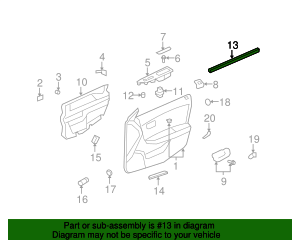 Buy Genuine GM Auto Parts - Sealing (Part # 20897272) | GM Parts Store