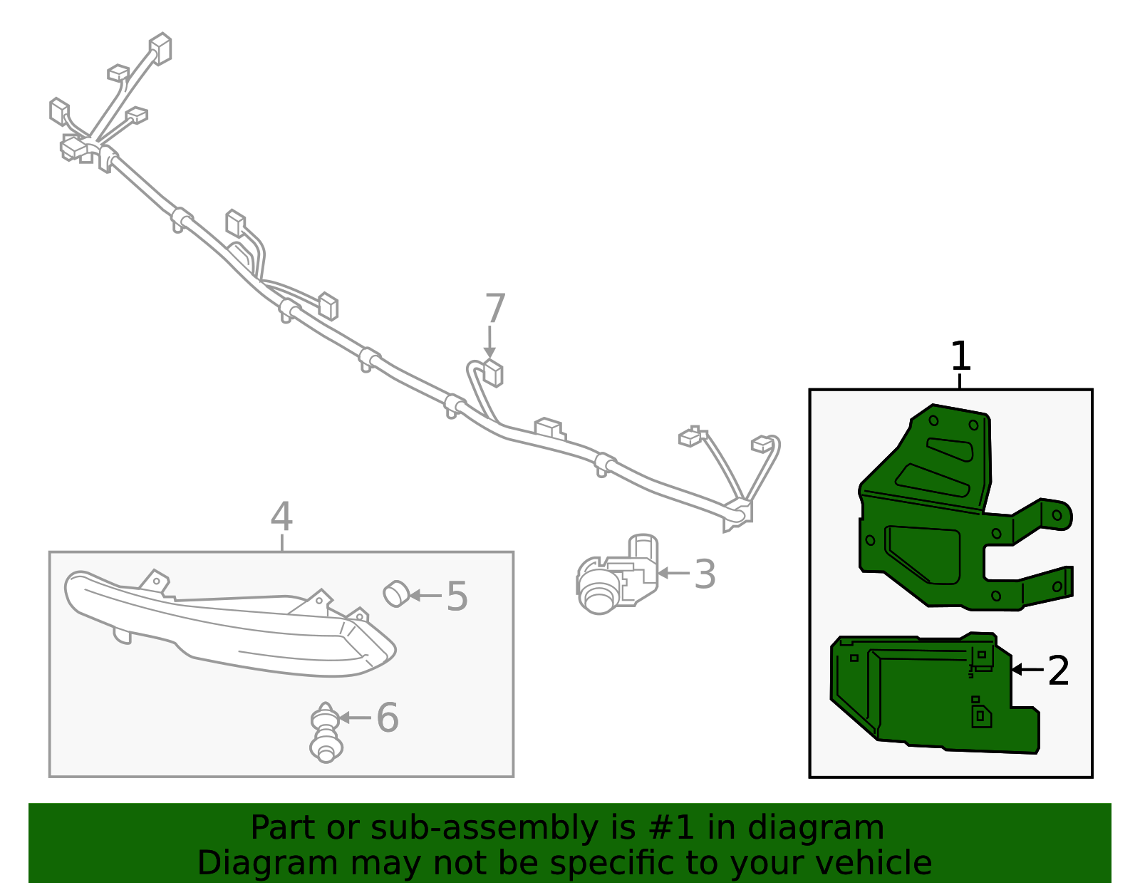 99140-S9000 - Blind Spot Radar 2020-2022 Kia Telluride | Kia.Parts Store