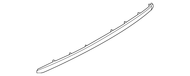 2021-2023 Nissan Rogue Chrome Strip 85072-6RA0A | My Nissan Part