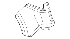 2022-2023 Nissan Rogue Bumper Cover 850B0-6RC0B | Nissan Parts Plus