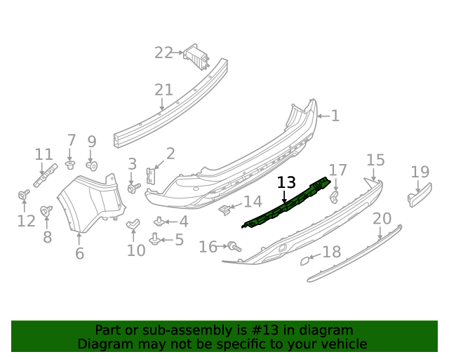 2021-2023 Nissan Rogue Bracket 85040-6RR0A | Temecula Nissan Parts