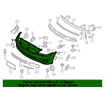 51117332681 - 2014-2016 BMW Bumper Cover (51-11-7-332-681) | BMW of ...