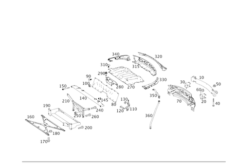 Rear End for 2018 Mercedes-Benz AMG GT | Mercedes-Benz USA Parts