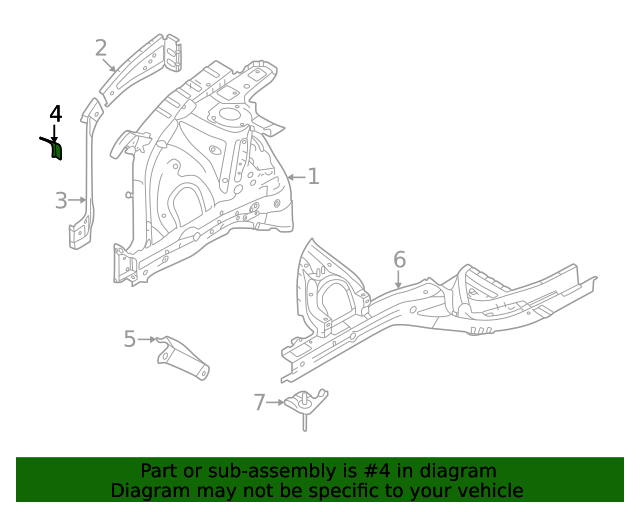 Genuine Lower Panel Extension for 2022-2024 Hyundai Tucson | Part ...