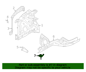 2021-2022 Hyundai Rail Assembly Extension 64651-P2000 | OEM Parts Online