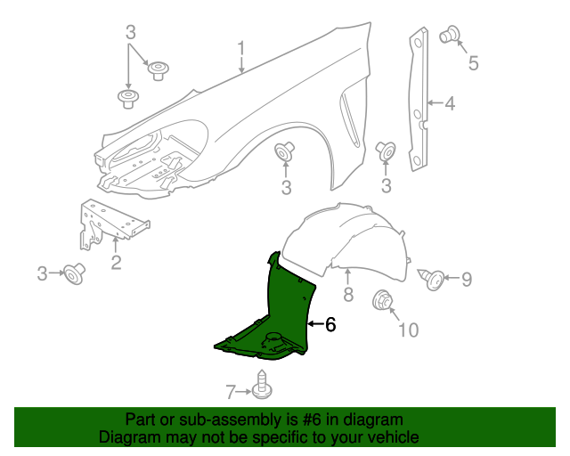 2010-2016 Porsche Panamera Liner Extension 970-504-123-20 | OEM Parts ...
