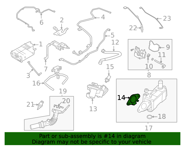 2020-2024 Ford Valve Gasket LX6Z-9E464-C | OEM Parts Online