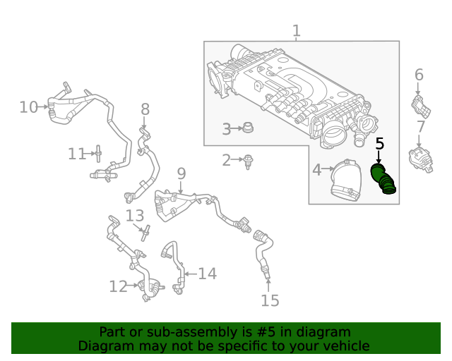 LR148286 - Turbocharger Inter-Cooler Bypass Valve 2021-2023 Land Rover ...