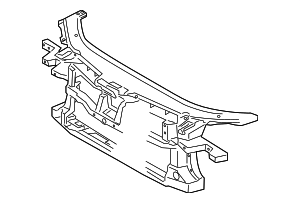 2006-2010 Volkswagen Passat Radiator Support 3C0-805-588-K | VW Direct ...