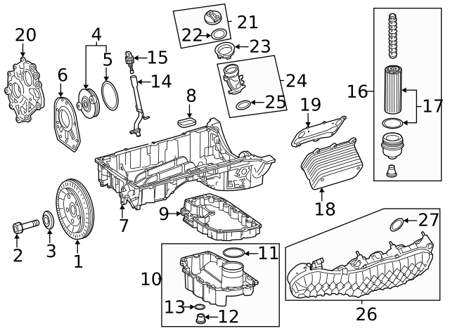 177-018-07-00 - Filler Neck Seal 2021-2023 Mercedes-Benz GLE 63 AMG® S ...
