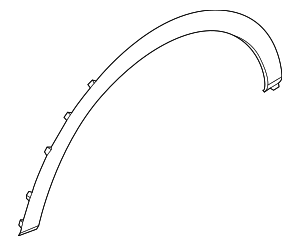 Hyundai - 87711-T6000 - Garnish Assembly Fndr Side Left-hand - 2021 ...