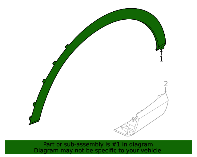 Hyundai - 87711-T6000 - Garnish Assembly Fndr Side Left-hand - 2021 ...
