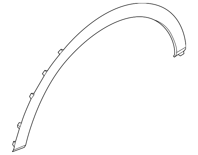 Genuine Garnish Assembly Fndr Side Right-hand for 2021-2024 Genesis ...