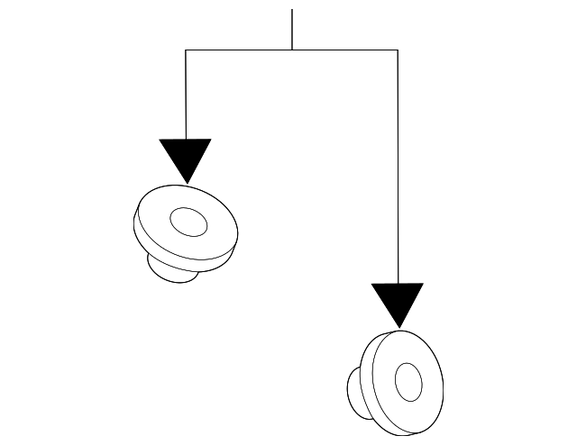 W520100-S437 - Tube Assembly Retainer Nut 2011-2024 Ford | Ford Parts ...