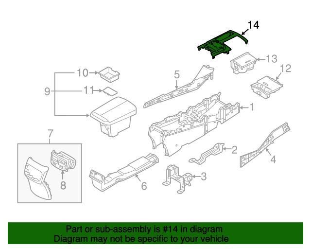 84650-3T450KAT - Top Panel 2016 Kia K900 | Kia.Parts Store