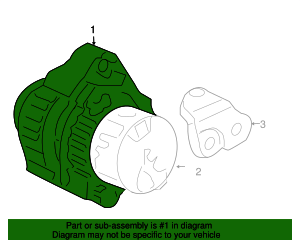 06311-RCB-505RM - Alternator 2004-2007 Honda Accord | Honda Parts Online