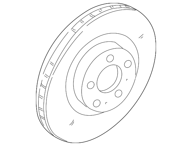 1999-2009 Volvo Disc Brake Rotor 31471827 | TascaParts.com