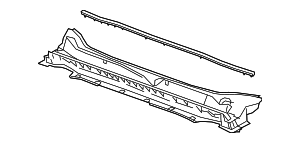 2019-2024 Chevrolet Blazer Air Inlet Grille Panel 84618040 GM ...