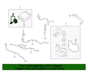 2013-2020 Ford Vapor Canister Purge Solenoid CU5Z-9F945-A | OEM Parts ...
