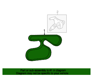 90916-02652 - Serpentine Belt - 2006-2015 Toyota | nashuatoyota