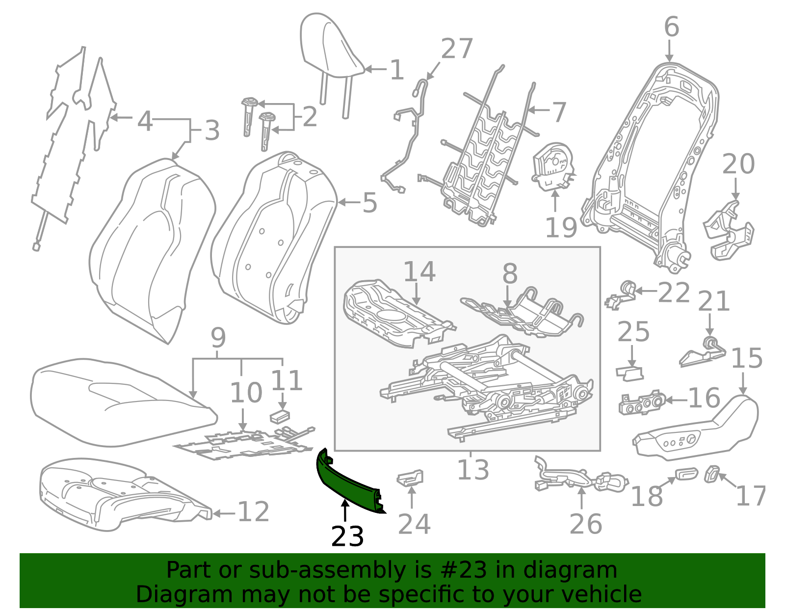 2018-2025 Toyota Front Panel 71868-06170-C0 | Toyota Parts Center