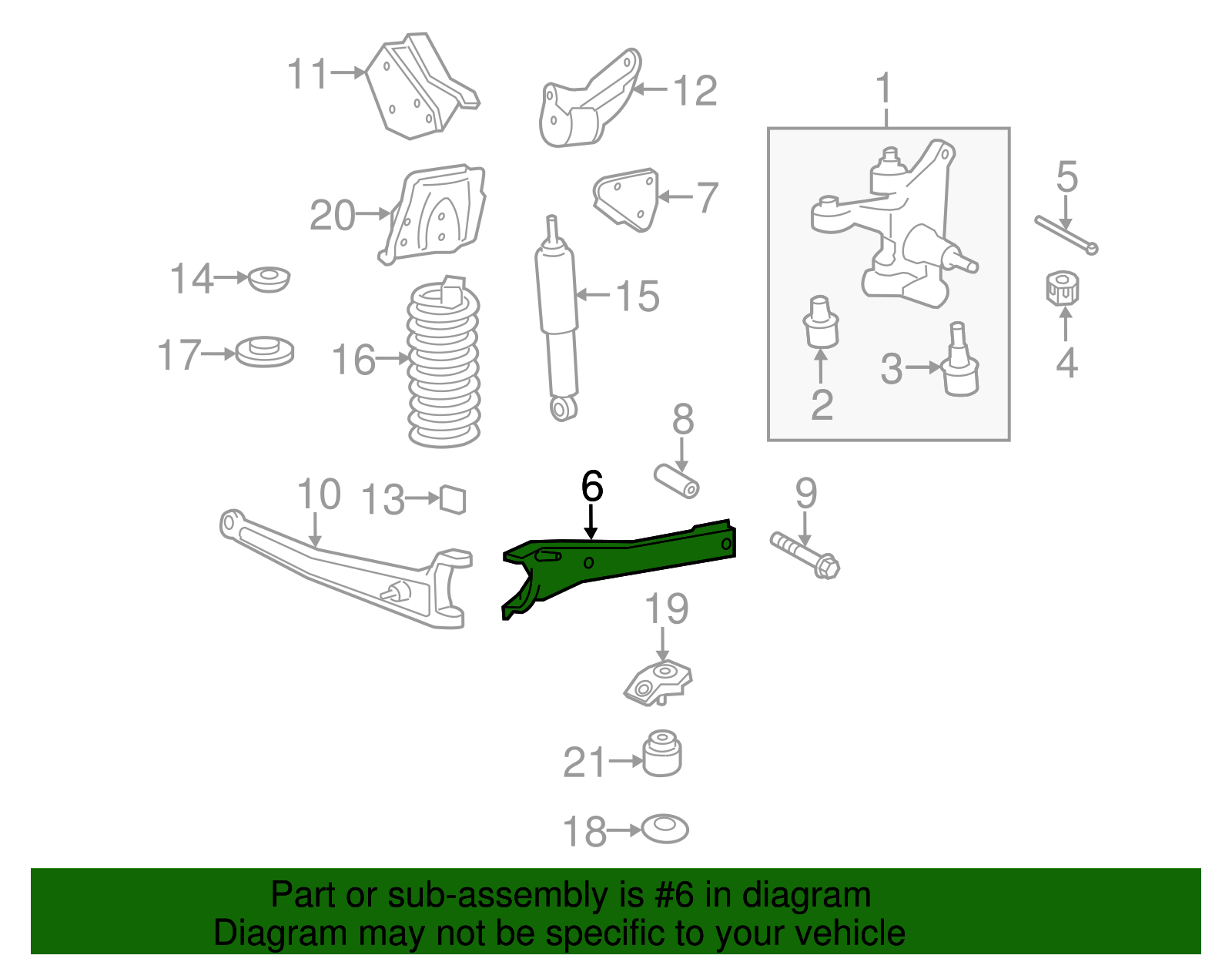 2008-2022 Ford Radius Arm 7C3Z-3A360-C | Varsity Ford