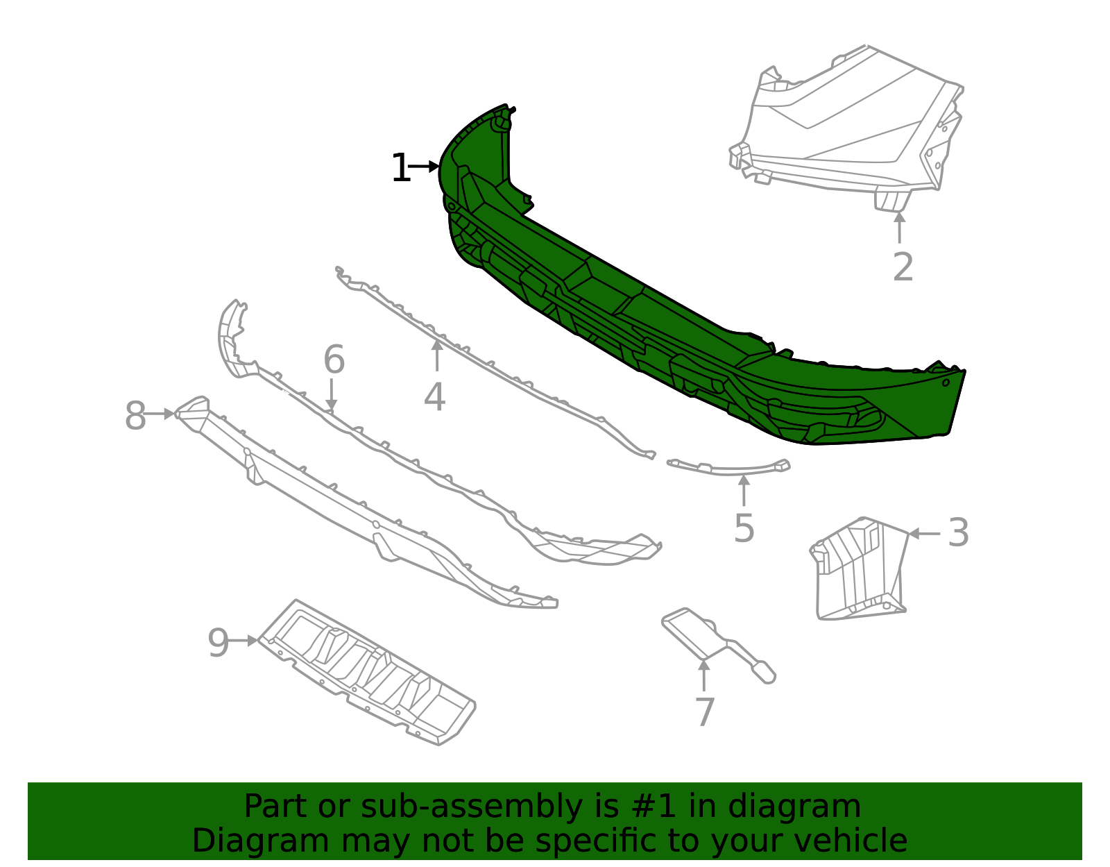 2022-2024 Hyundai Tucson Bumper Cover 86650-N9140 | OEM Parts Online