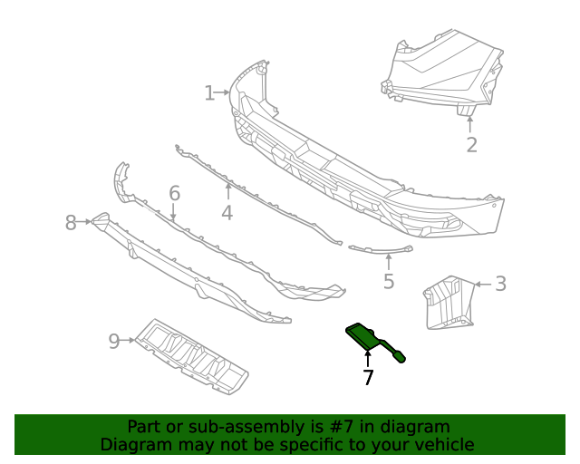 2022-2023 Hyundai Tucson Tow Eye Cap 86617-N9000 | Hyundai OEM Parts ...