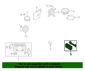 2010 Hyundai Genesis Coupe Monitor 96130-2M100 | OEM Parts Online