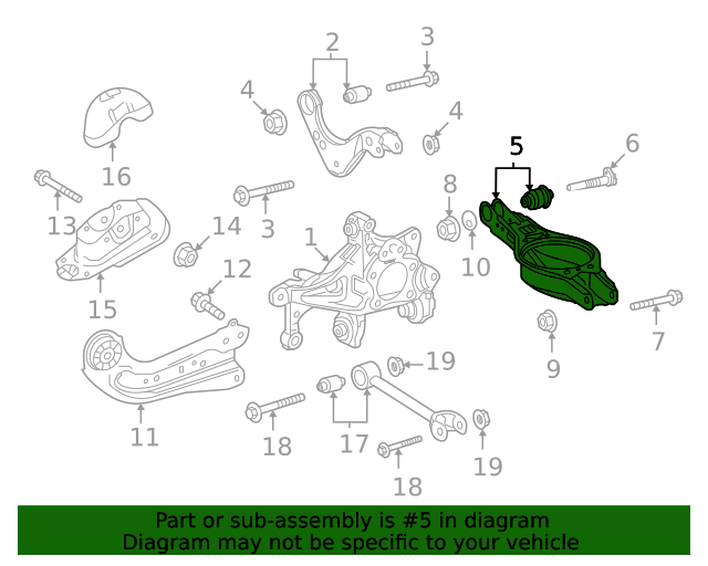 48730-0R050 - Lower Control Arm 2019-2024 Toyota | Ourisman Toyota Parts