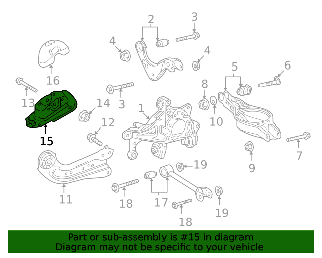 2020-2024 Toyota Suspension Trailing Arm Bracket 48717-06160 | Toyota ...