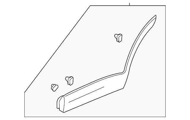 Genuine OEM GM Part - Molding 42856186 - Parts Overstock | Parts Overstock