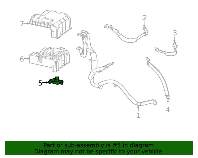 2018-2024 GM Battery Monitor Module (Replaces Part Number 13526053 ...