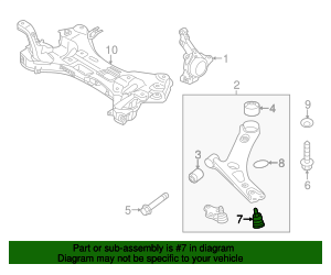 2011-2017 Hyundai Lower Ball Joint 54530-0U000 | OEM Parts Online