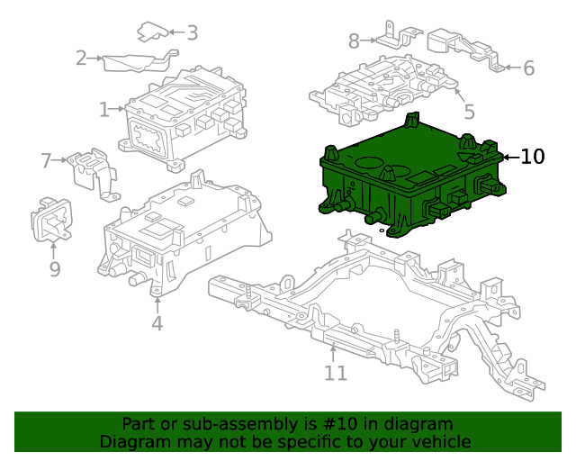 2022-2023 Chevrolet Drive Motor Battery Charger 24045955 | OEM Parts Online