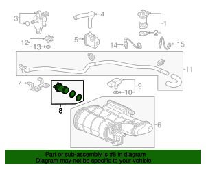 2008-2025 Honda Vent Valve 17310-TBA-A01 | OEM Parts Online